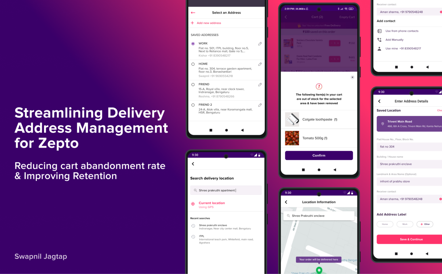 Enhancing Checkout Process with Streamlined Address Input & Selection ...